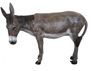 Rearing Colt Pegasus Painted Red Aluminum Outdoor Statues - Aluminum ...